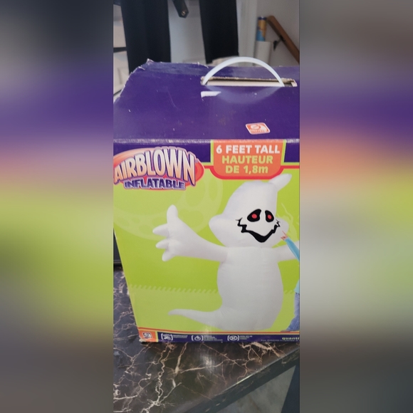 Gemmy | Party Supplies | Airblown Inflatable Ghost Gemmy 6 Feet Tall ...